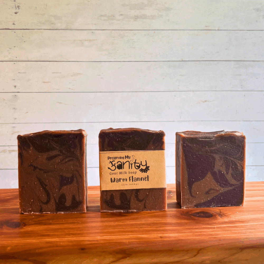 Warm Flannel Soap - Preserving My Sanity