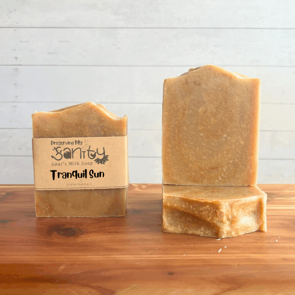 Tranquil Sun Soap - Preserving My Sanity